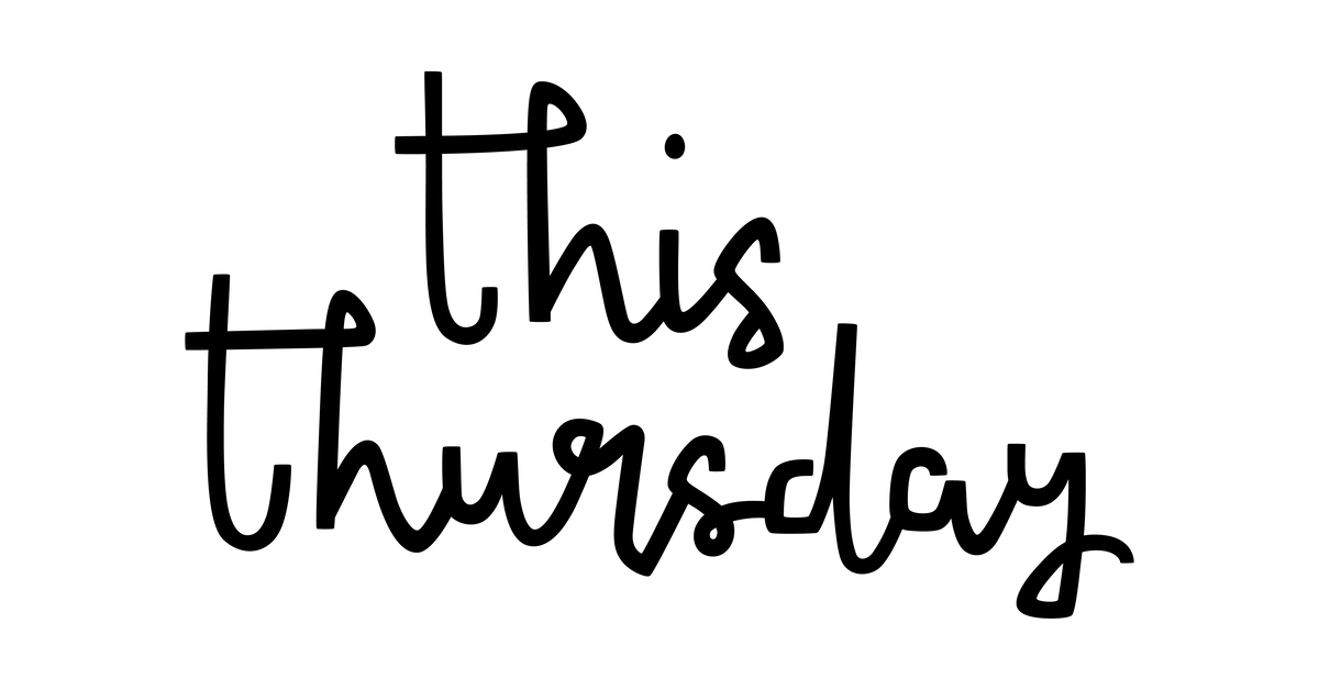 This Thursday Illustrated Goods